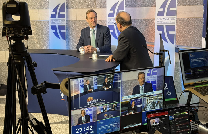 Rolf Strauch on Europe's outlook - interview at IMF - World Bank Week ...
